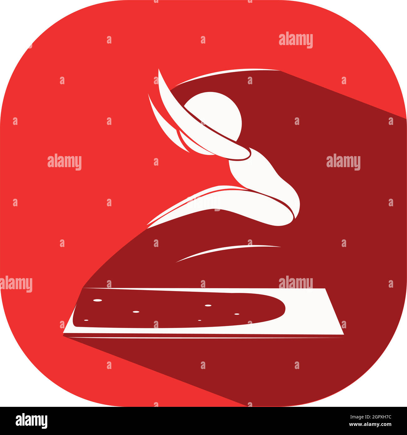 Sport icon design for long jump Stock Vector Image & Art - Alamy