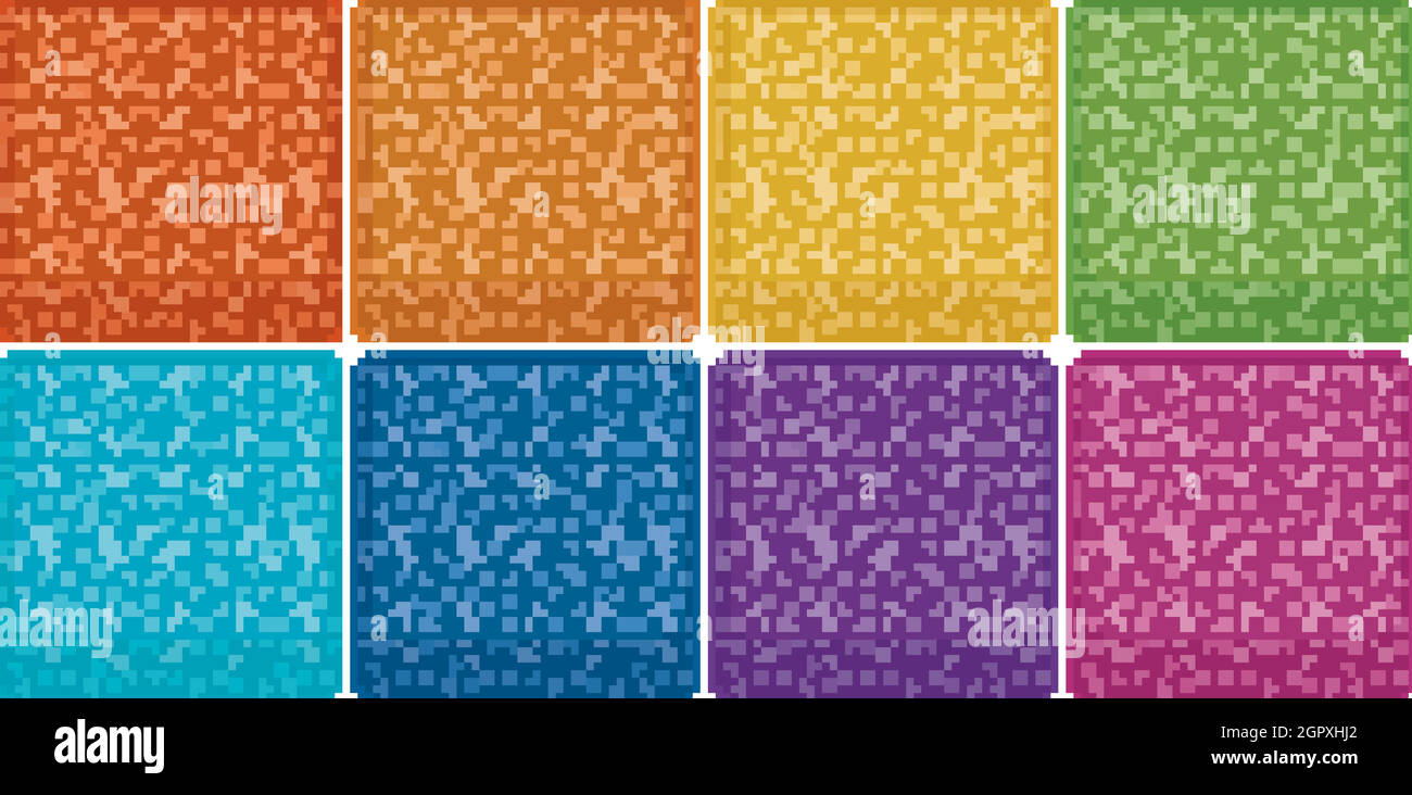 Different color backgrounds with confetti Stock Vector Image & Art - Alamy