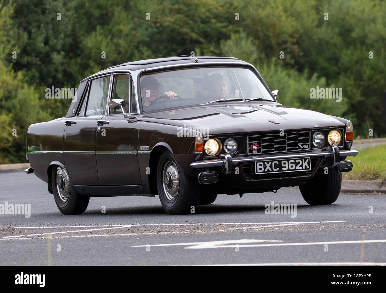 1972 Rover classic car Stock Photo - Alamy