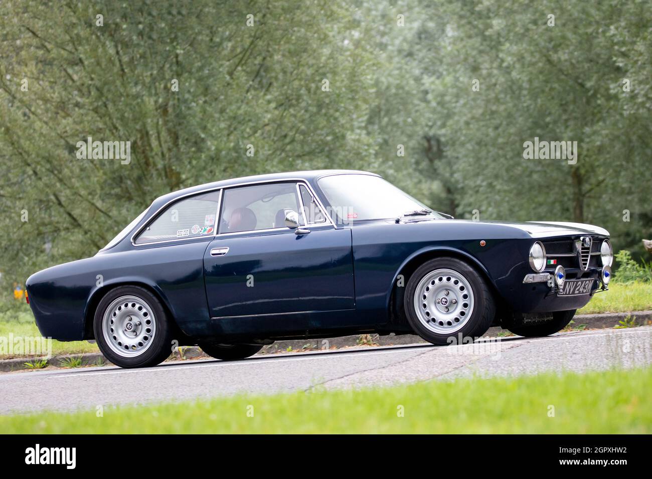 1974 Alfa Romeo classic car Stock Photo - Alamy