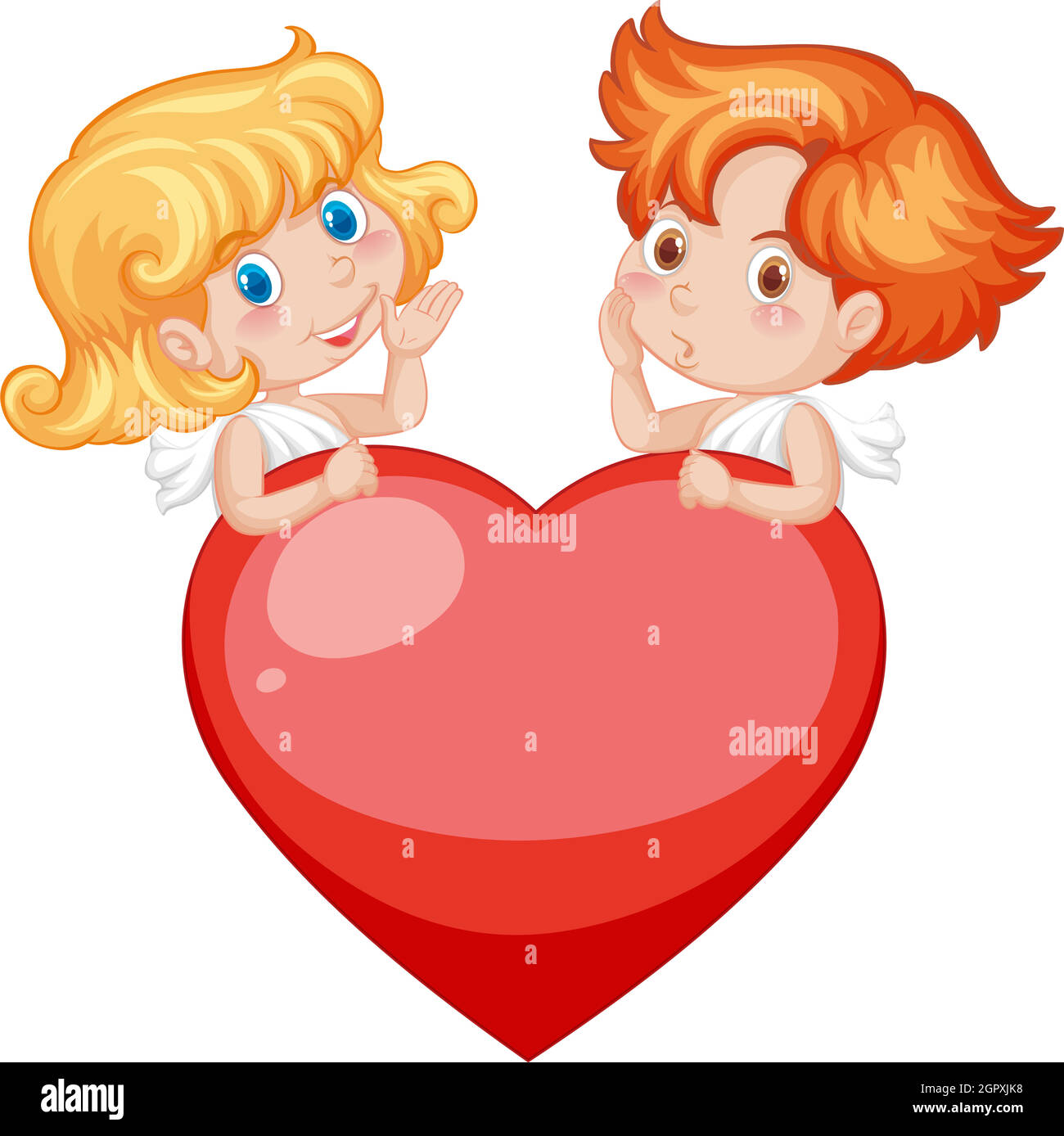 Red heart clipart Stock Vector Images - Alamy