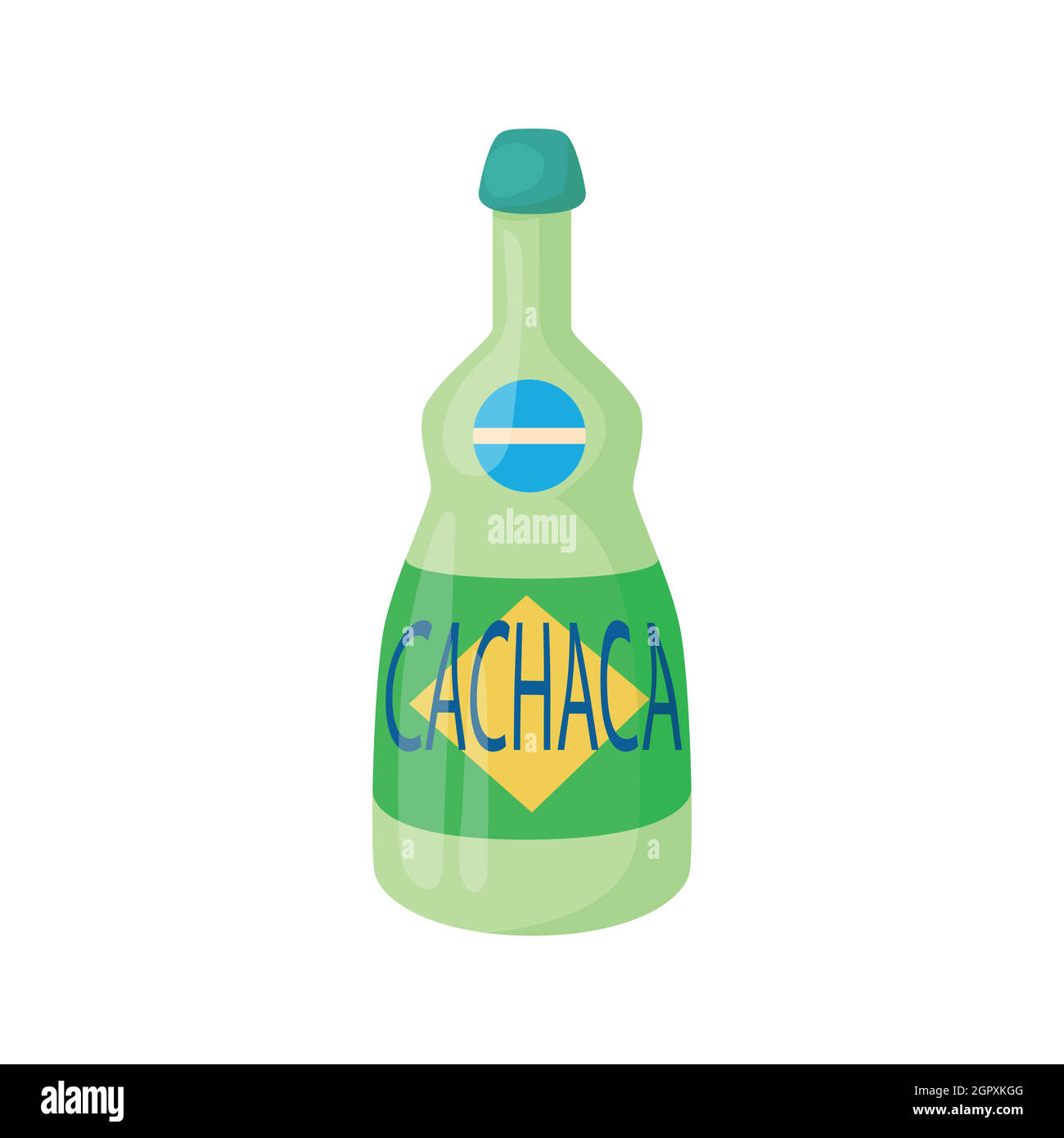 Cachaca icon, cartoon style Stock Vector Image & Art - Alamy