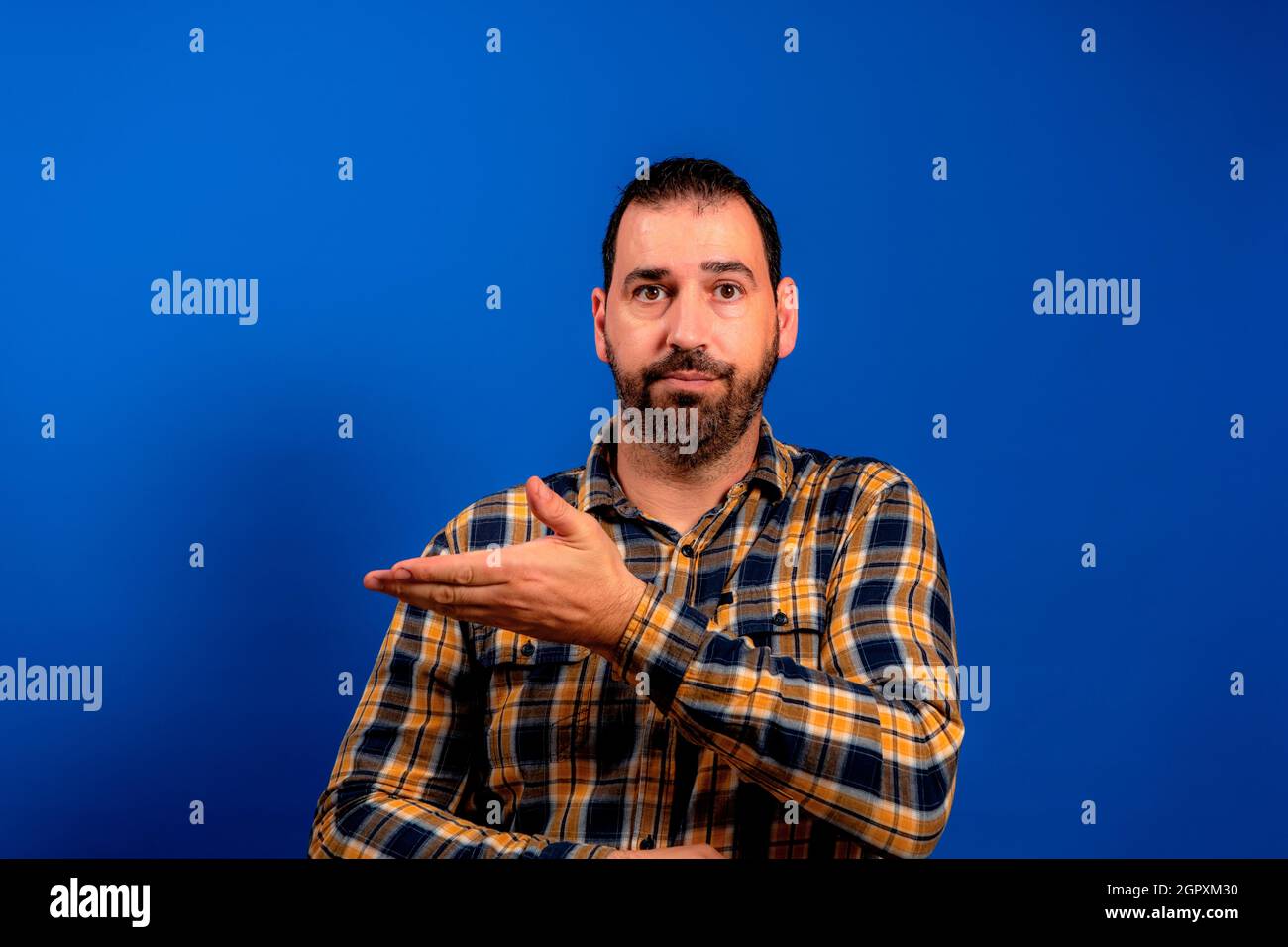 Promoting something smiling hi-res stock photography and images - Alamy