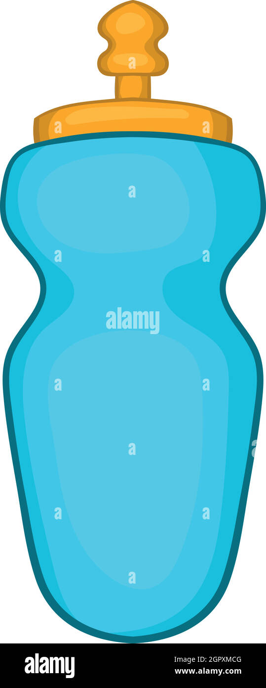 Sports flask with water icon, cartoon style Stock Vector Image & Art ...