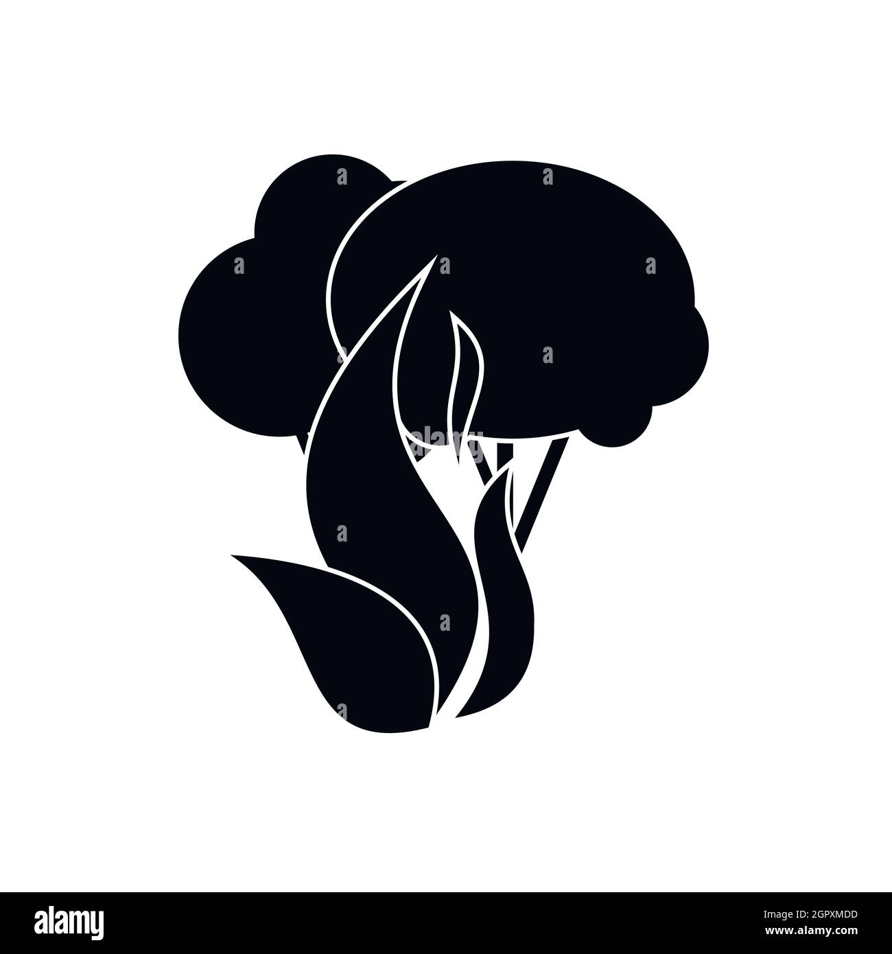 Forest fire burning grass Stock Vector Images - Alamy