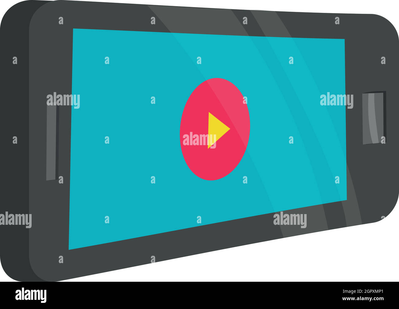 Cartoon touchpad Stock Vector Images - Alamy