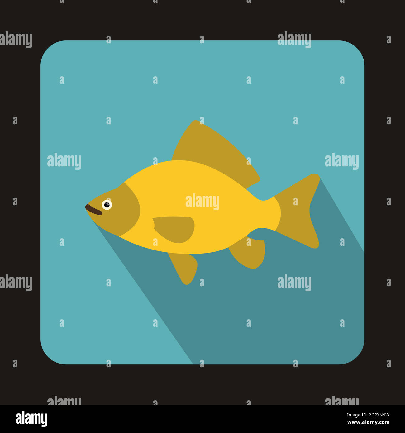 Yellow fish symbol hi-res stock photography and images - Alamy