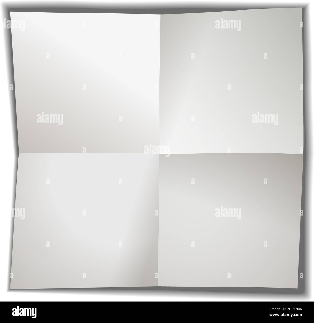 Blank art paper sheet Stock Vector Images - Alamy