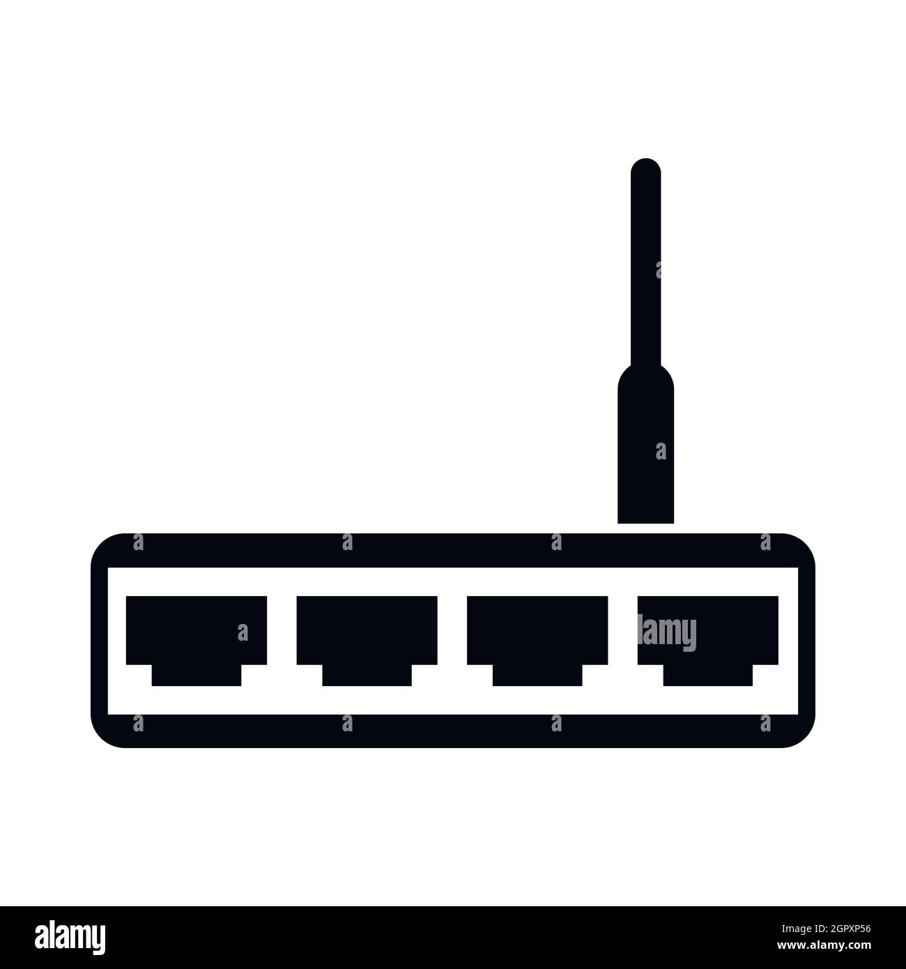 Router Icon Simple Style Stock Vector Image And Art Alamy