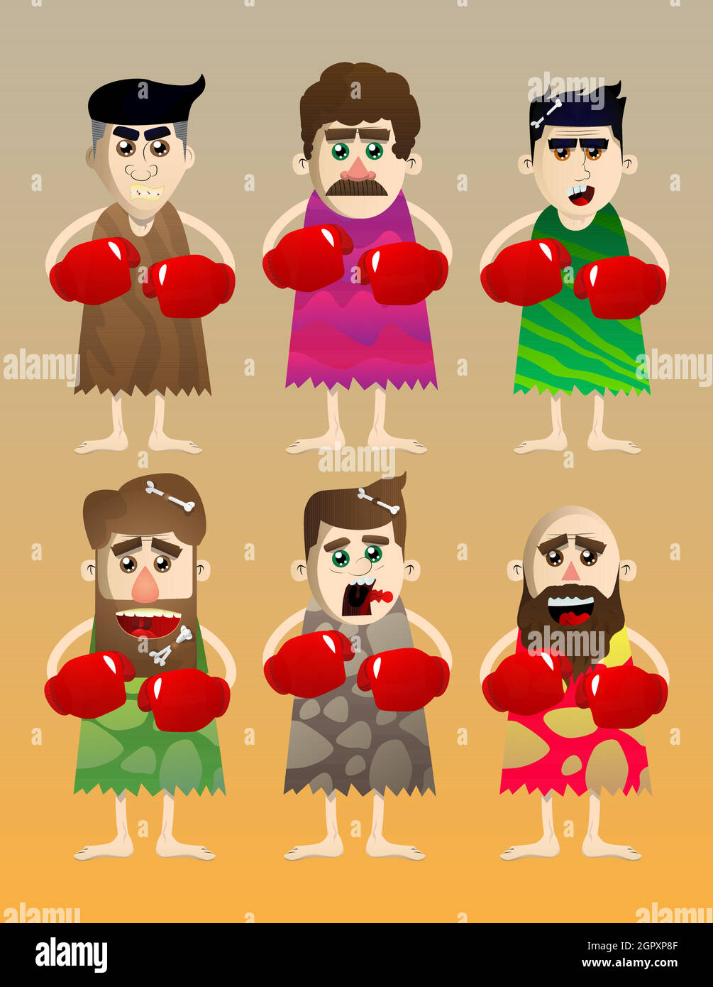 Neanderthal With The Neanderthal Prehistoric Man High Resolution Stock ...