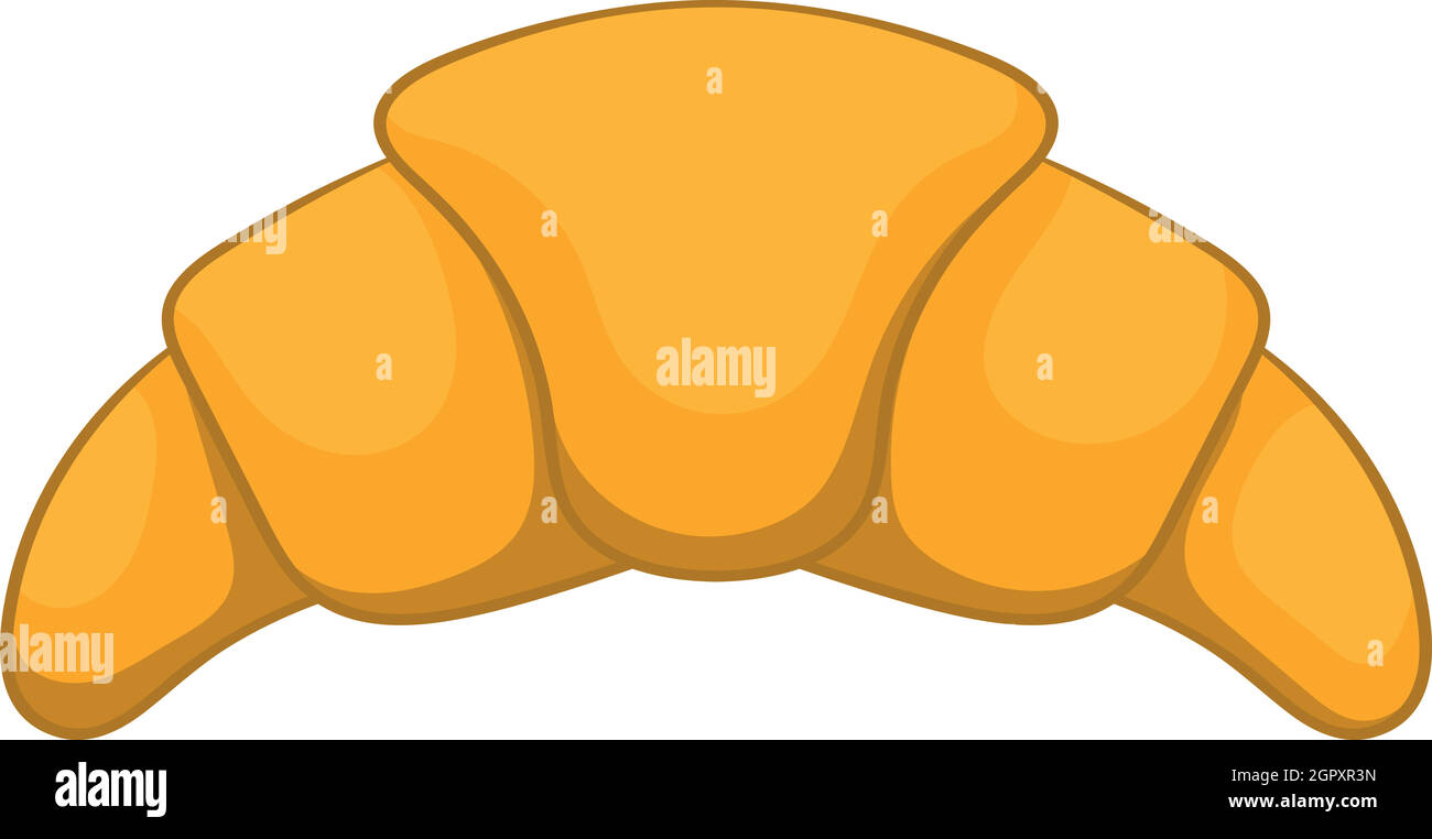 Croissant style bread roll Stock Vector Images - Alamy
