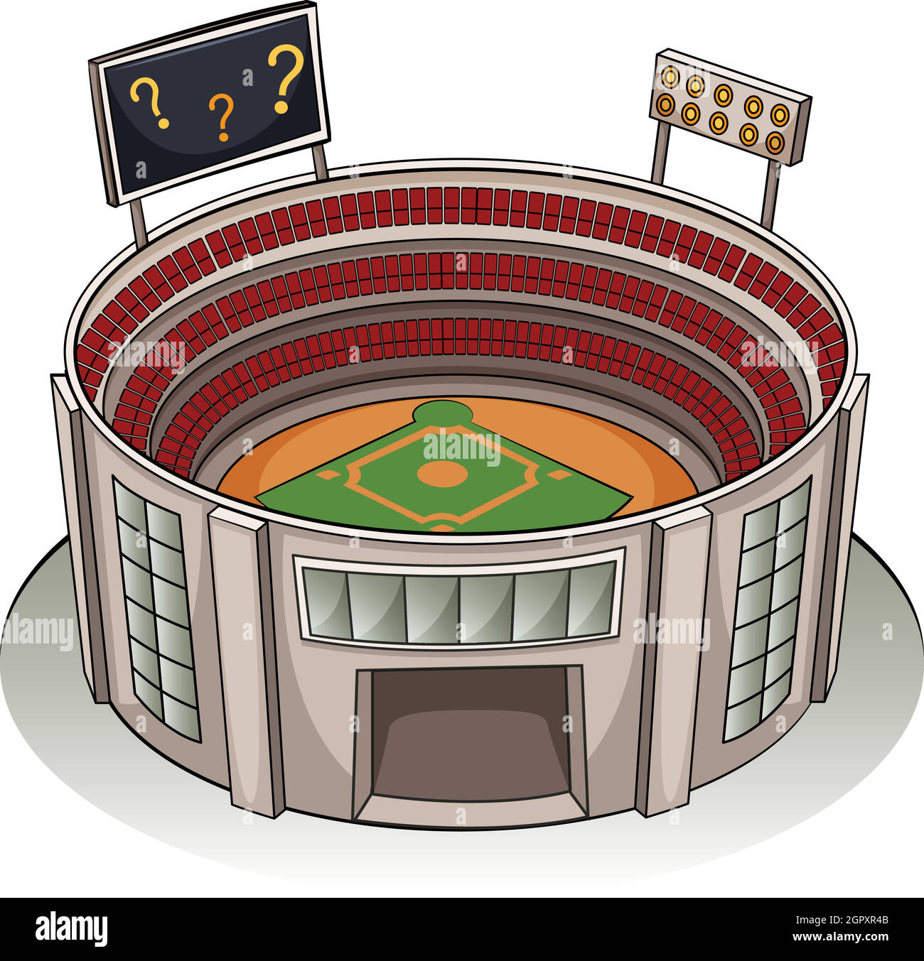 Stadium area Cut Out Stock Images & Pictures - Alamy