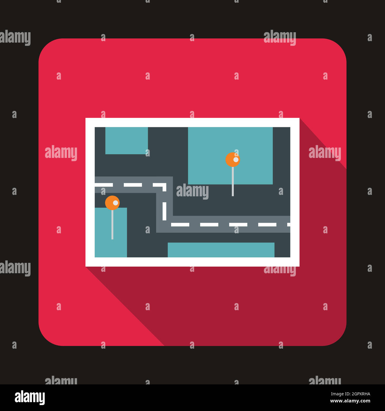 Search navigator icon in Stock Vector Images - Alamy