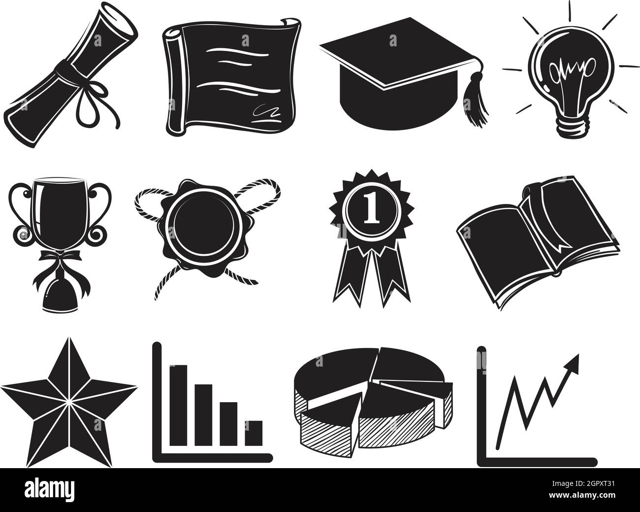 Symbols and signs of success Stock Vector Image & Art - Alamy
