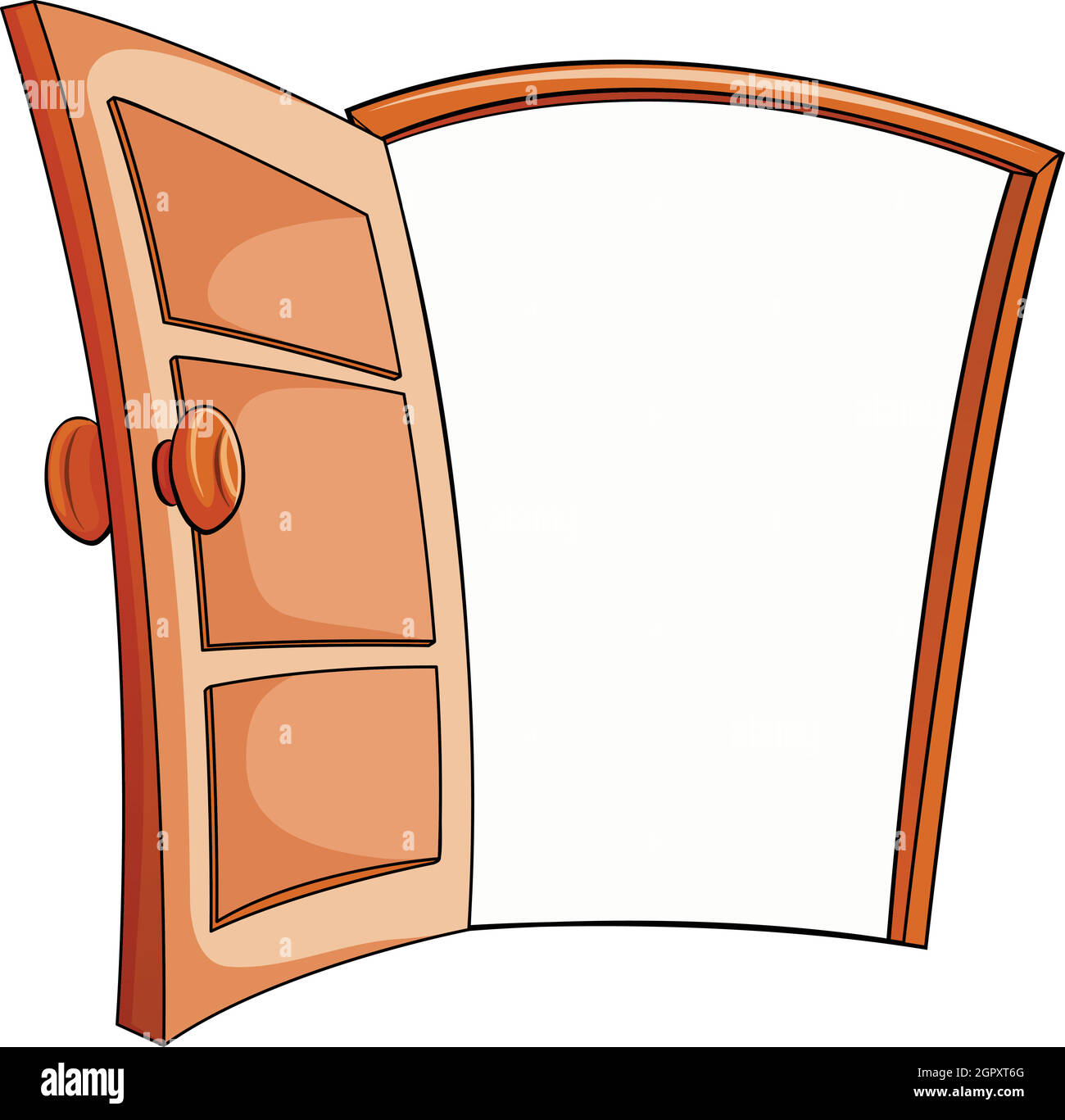 Glass block door Cut Out Stock Images & Pictures - Alamy