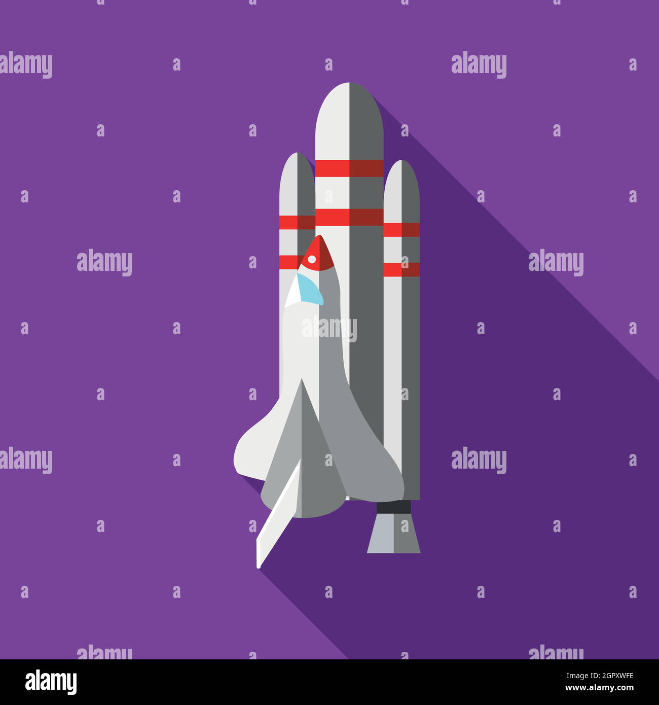 Satellite launch vehicle Stock Vector Images - Alamy