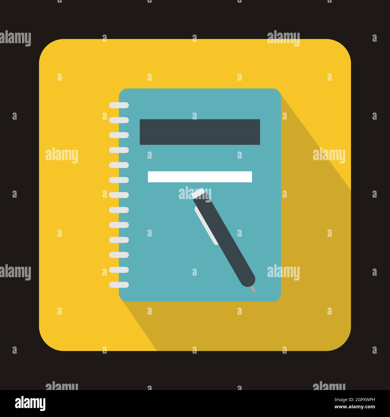 Open closed black blank Stock Vector Images - Alamy