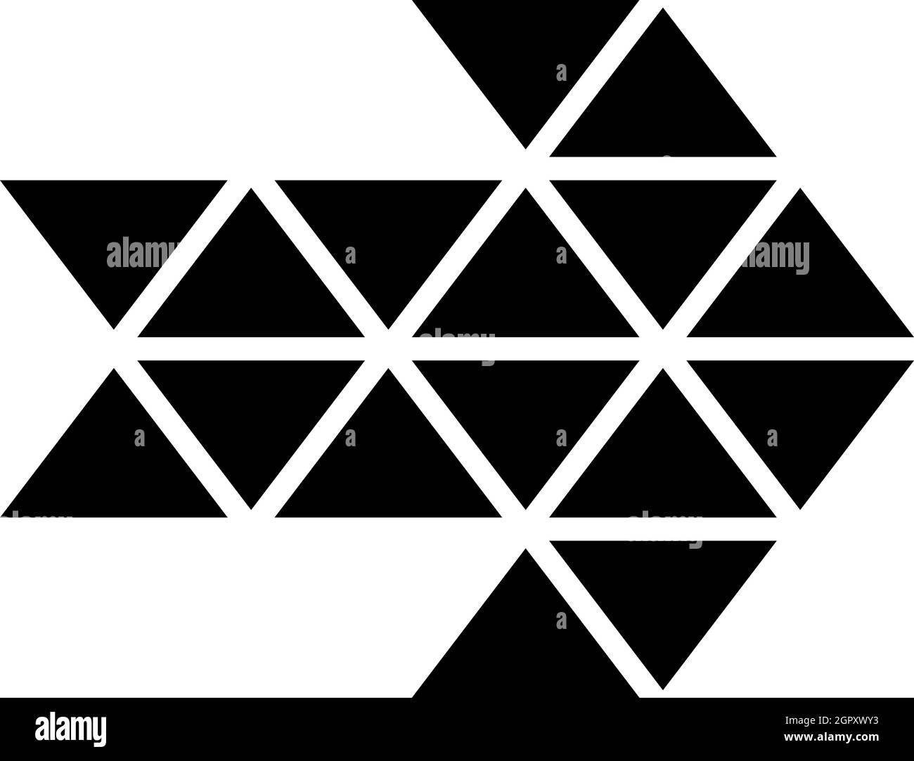 Simple triangle hi-res stock photography and images - Alamy