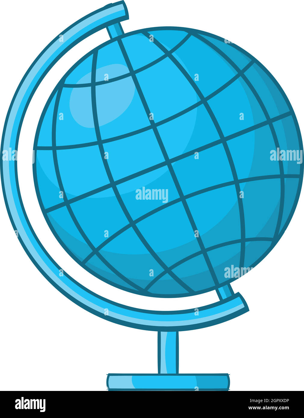 Cartoon globe hi-res stock photography and images - Alamy