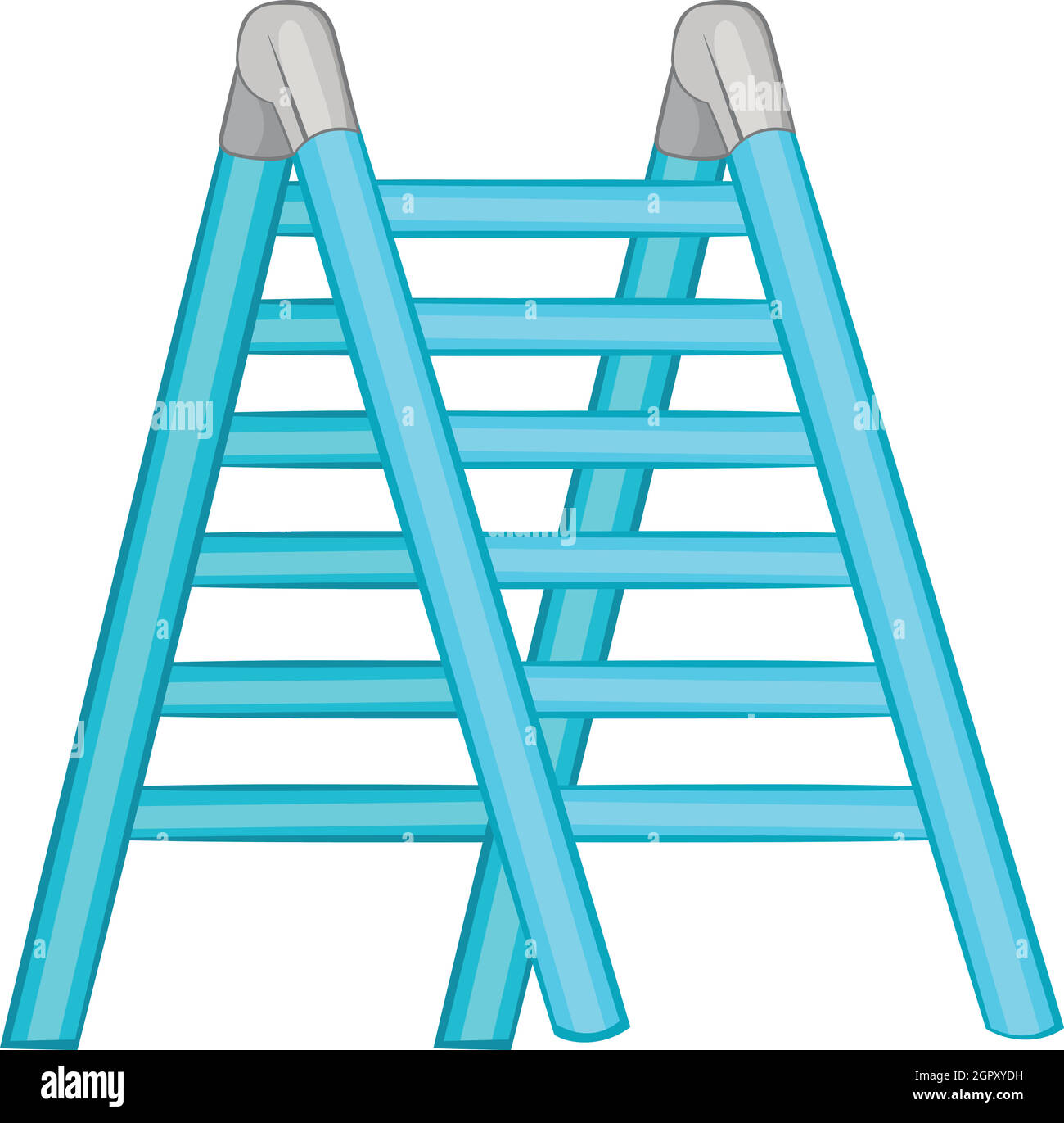 Ladder icon, cartoon style Stock Vector Image & Art - Alamy
