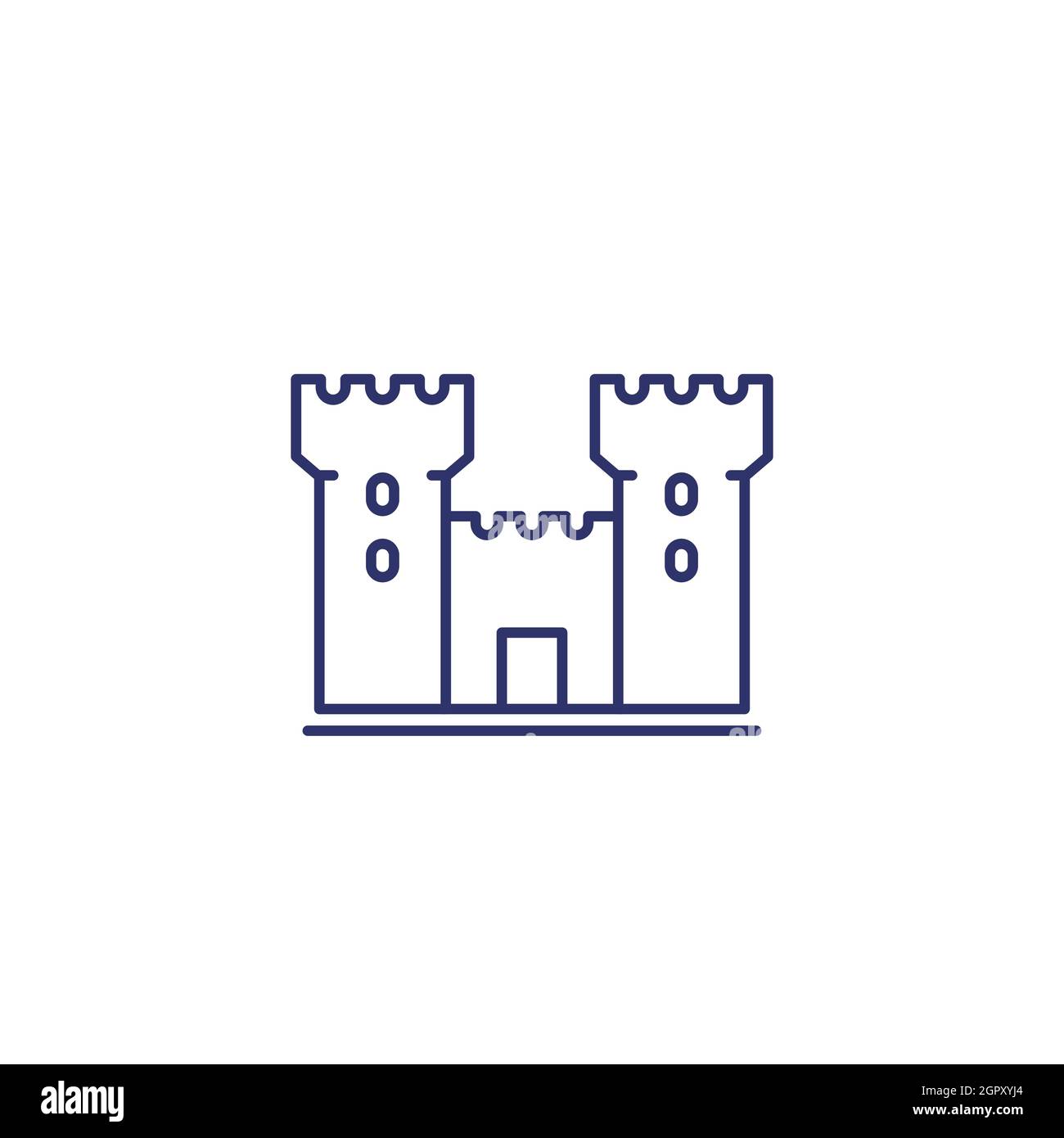 Fortress royal Cut Out Stock Images & Pictures - Alamy