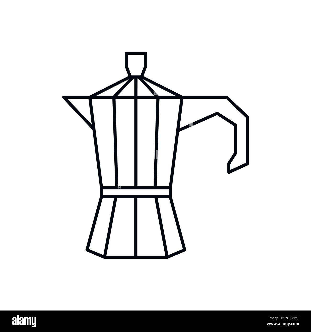 Silver pouring pot Cut Out Stock Images & Pictures - Alamy