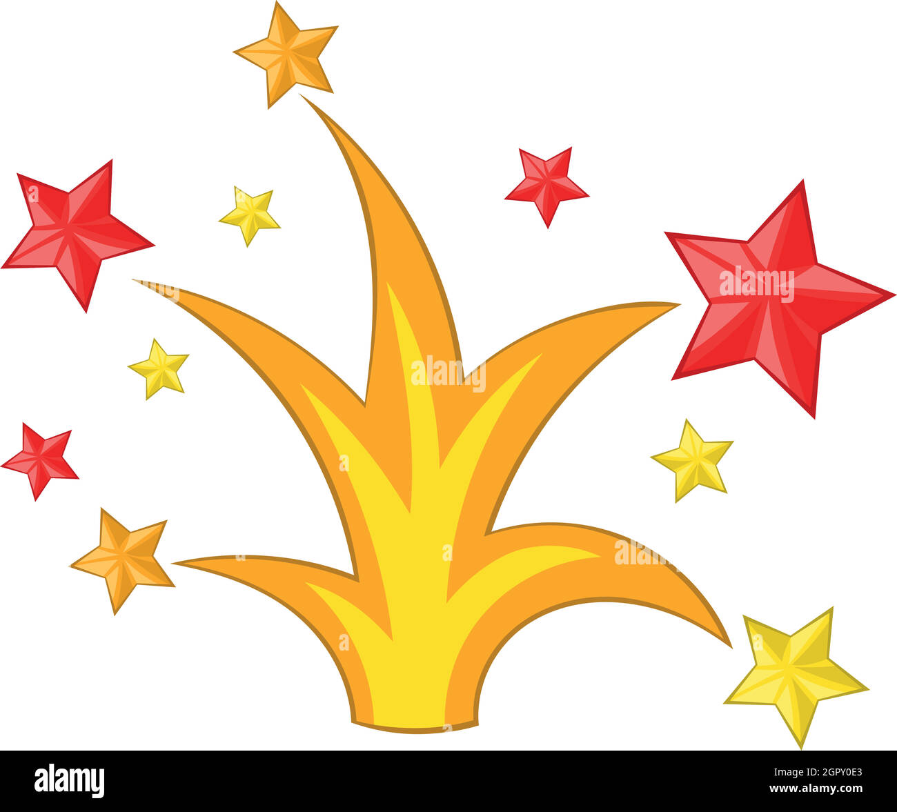 Salute icon, cartoon style Stock Vector Image & Art - Alamy