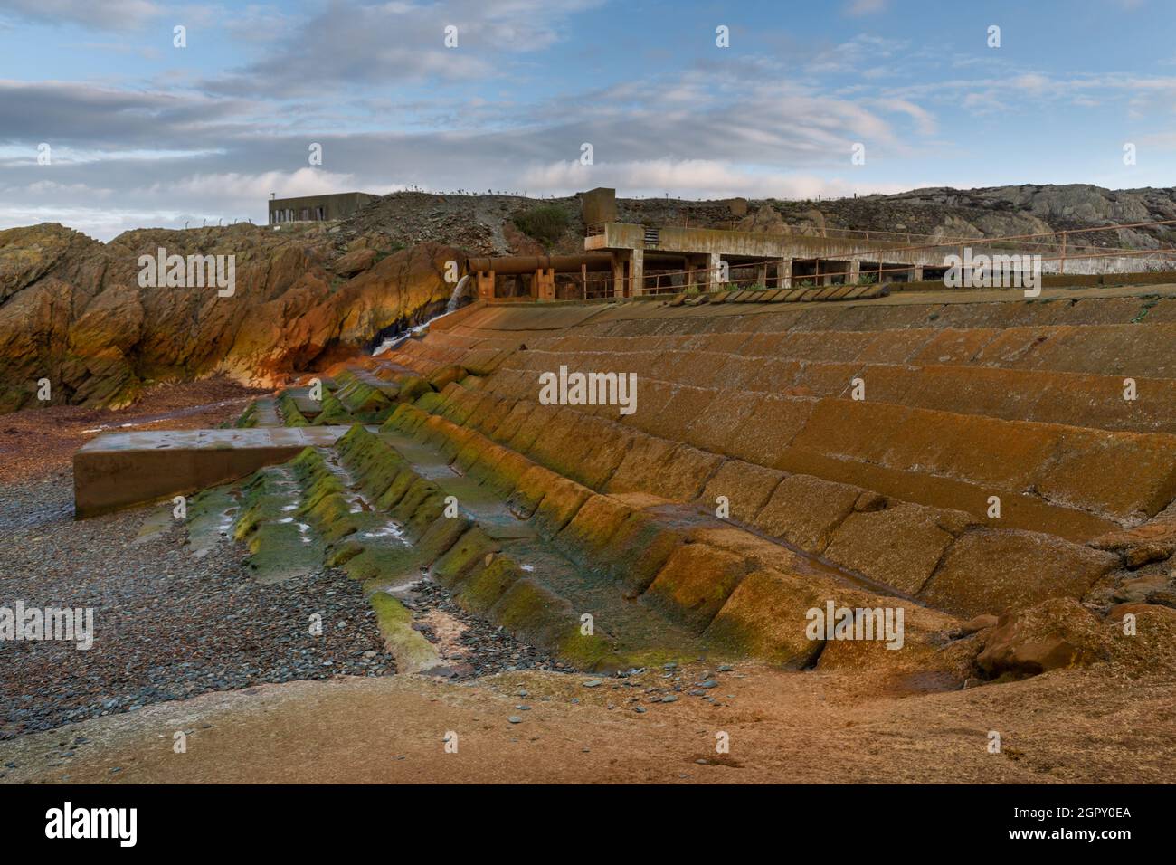 Outfall, Octel Bromine Works Stock Photo - Alamy