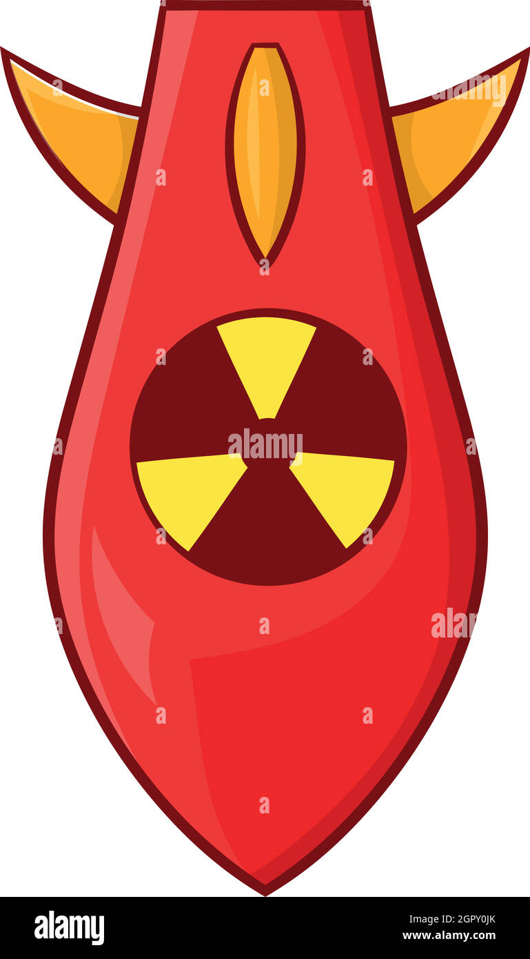 Nuclear warhead icon, cartoon style Stock Vector Image & Art - Alamy