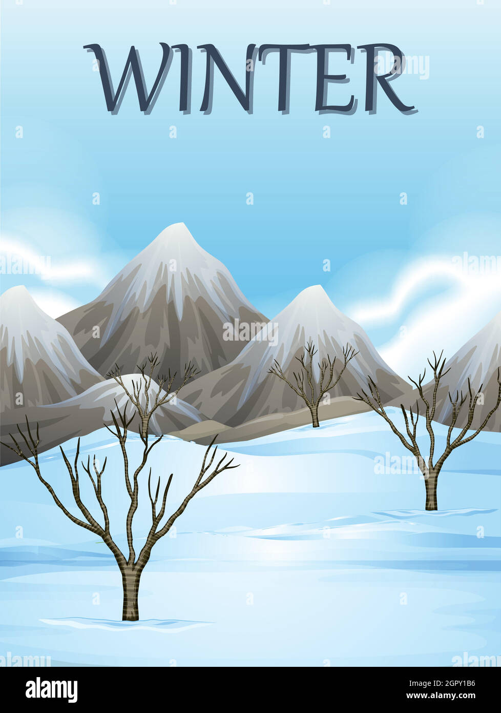 Winter Stock Vector Images - Alamy