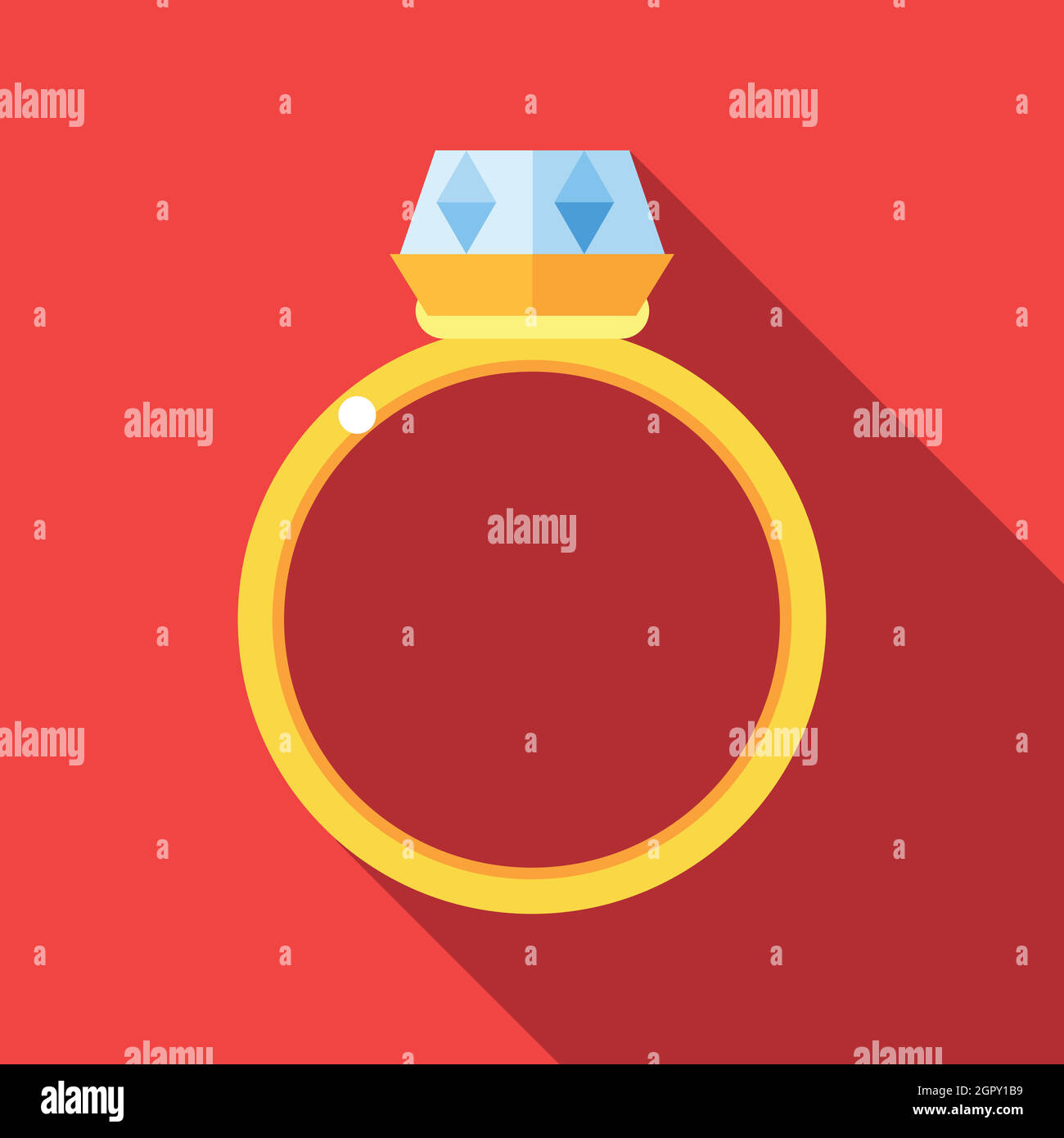 Ring and shadow Stock Vector Images - Alamy