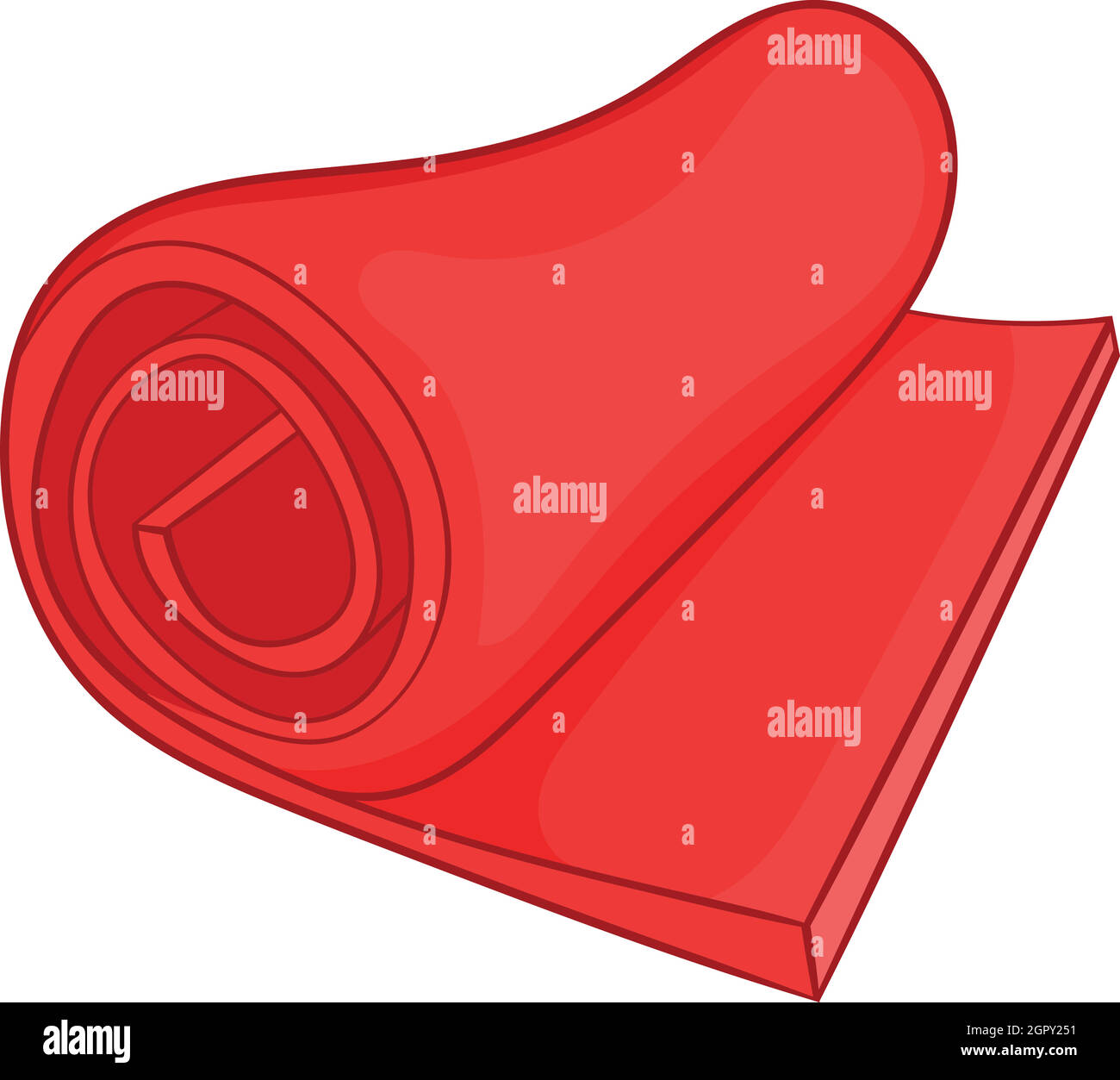 Cartoon carpet roll hi-res stock photography and images - Alamy