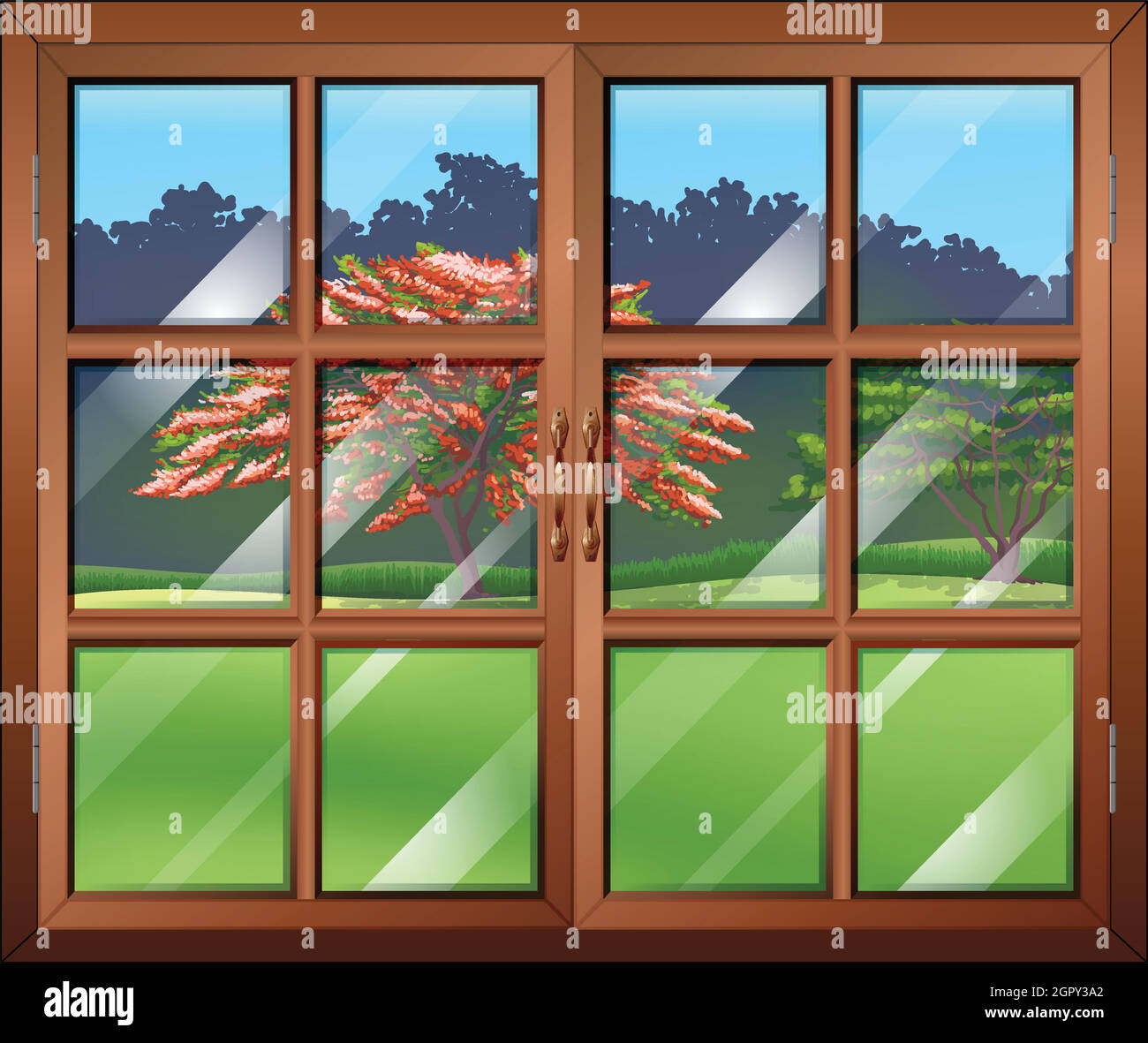 A closed window Stock Vector Image & Art - Alamy