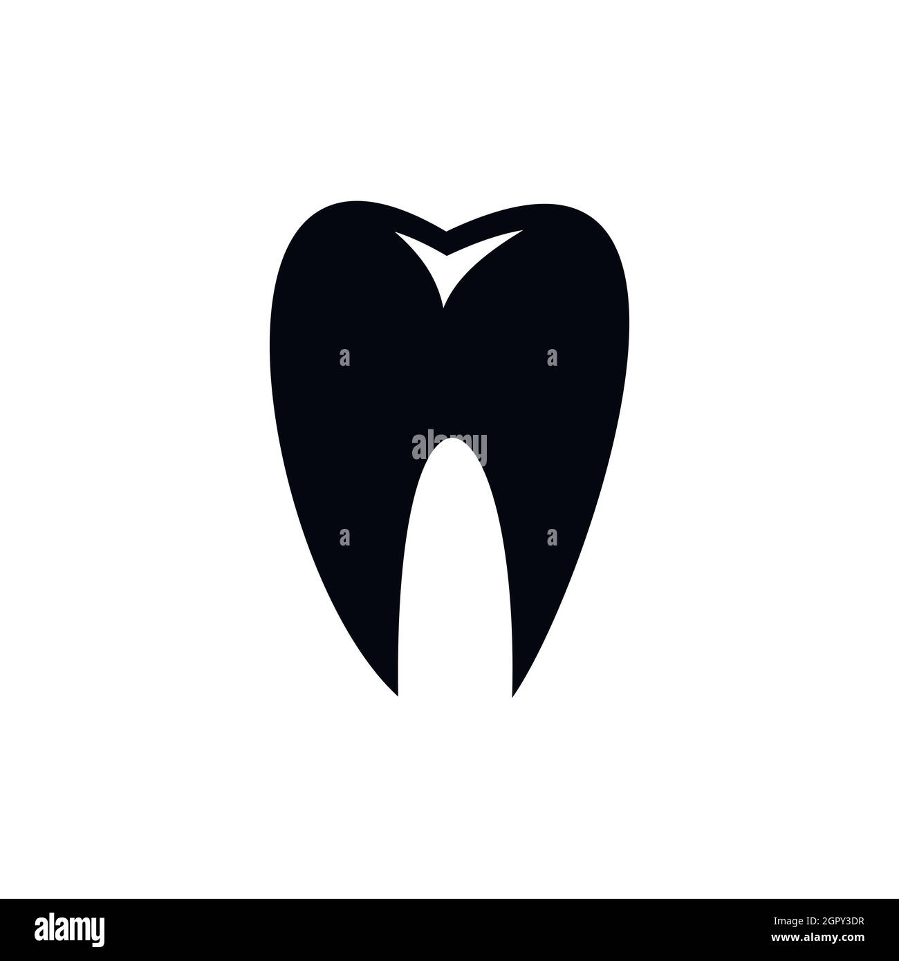 Tooth icon, simple style Stock Vector Image & Art - Alamy
