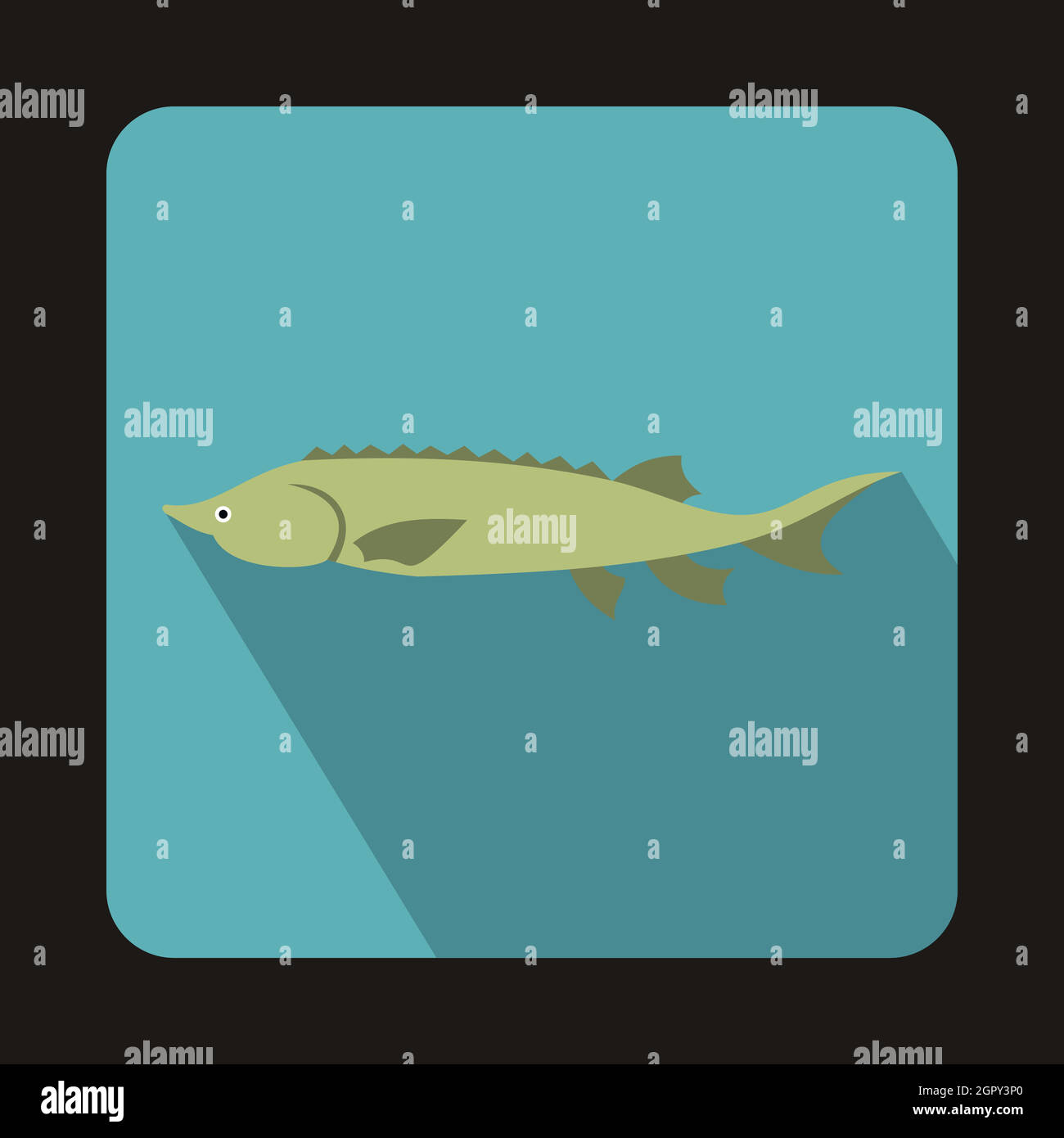 Fresh whole raw fish Stock Vector Images - Alamy