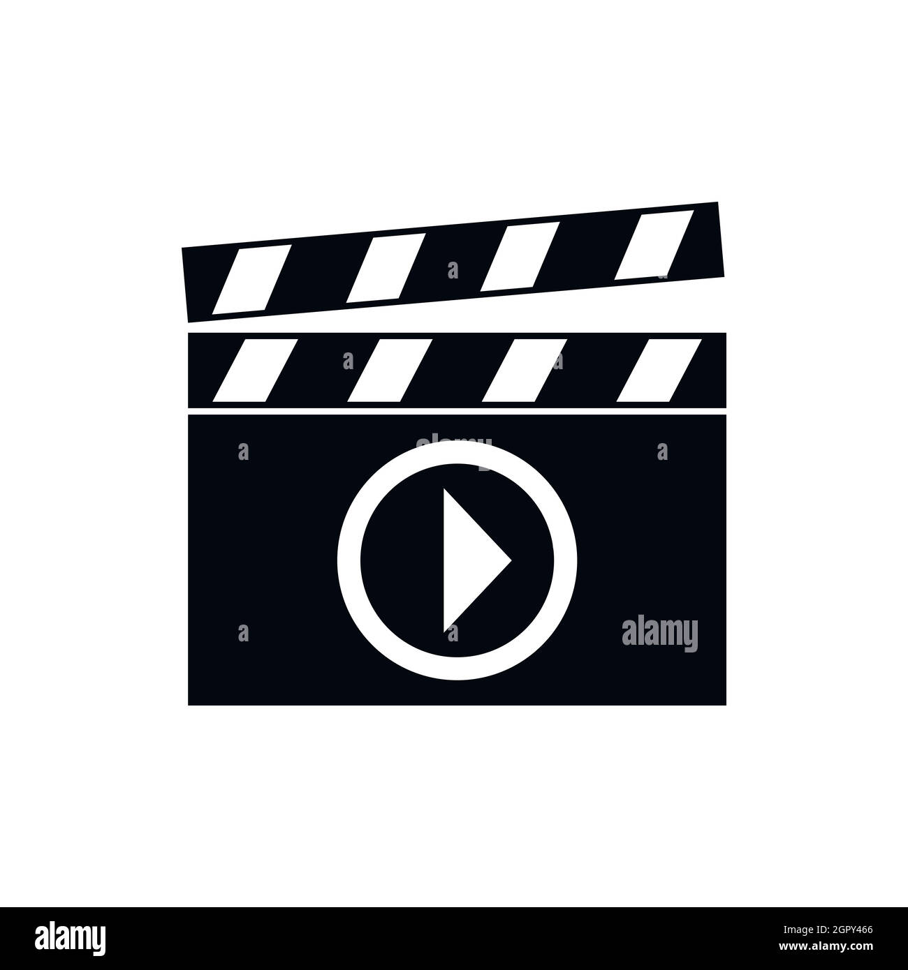 Broadcast tv movie shooting Stock Vector Images - Alamy