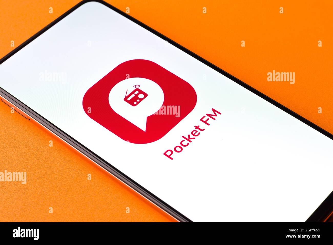 Pocket fm logo hi-res stock photography and images - Alamy