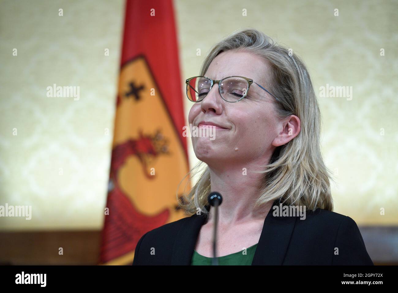 Vienna, Austria. 30th Sep, 2021. Press conference on the status of ...