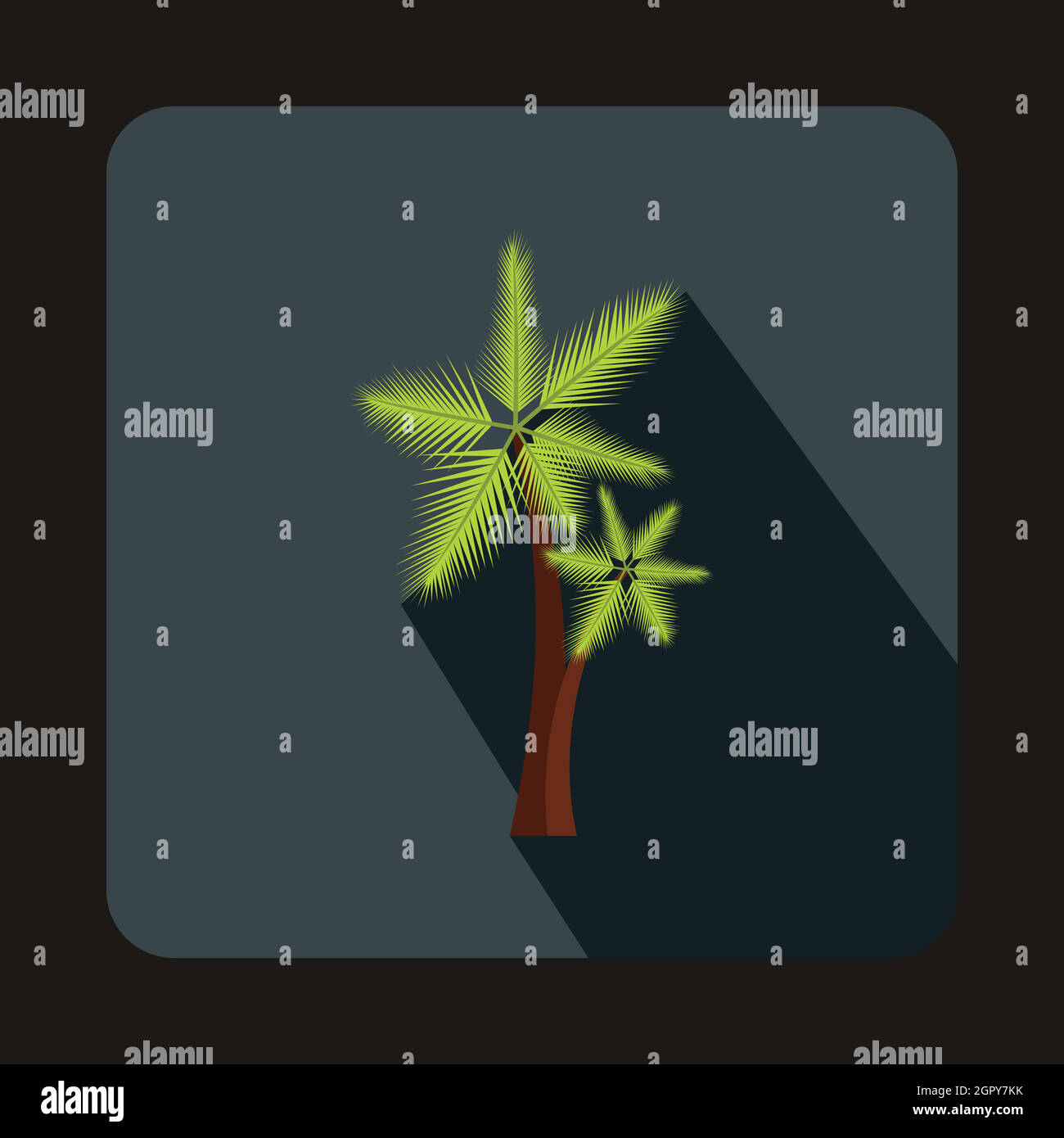 Tree in hawaii Stock Vector Images - Alamy