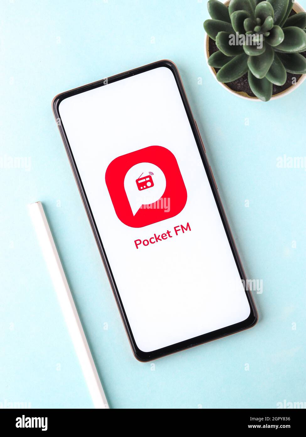 Pocket fm logo hi-res stock photography and images - Alamy