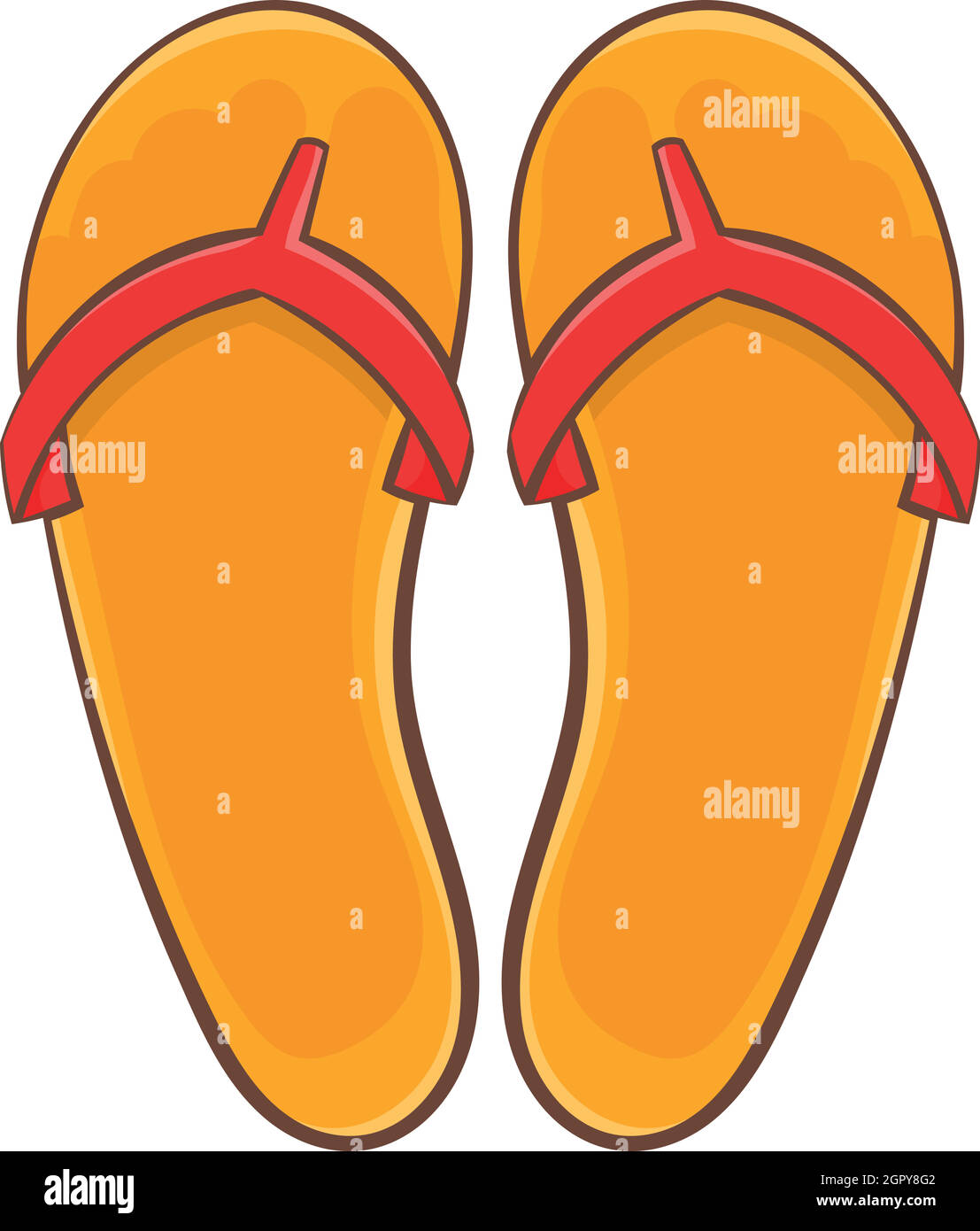 Abstract flip flop Cut Out Stock Images & Pictures - Alamy