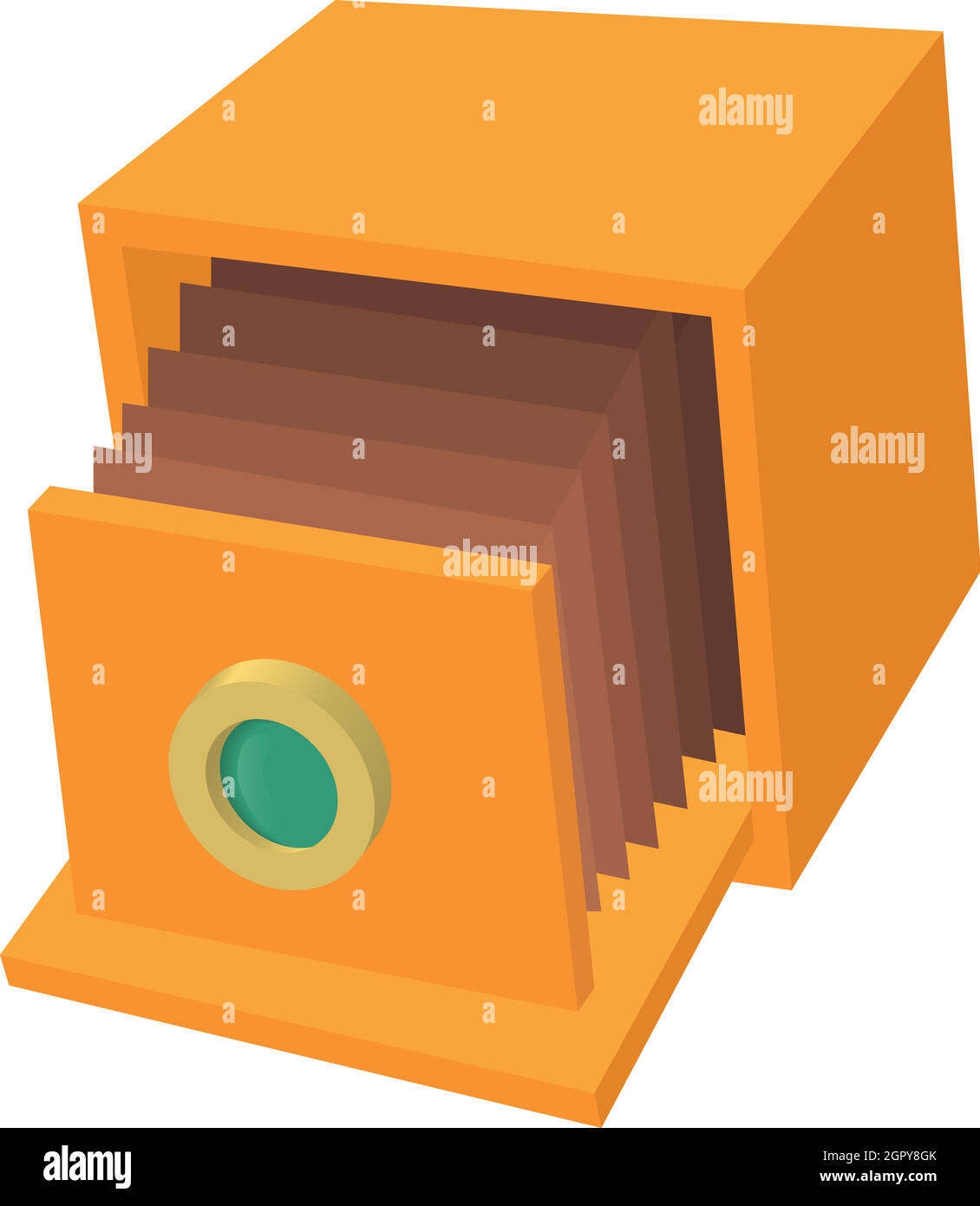 Retro camera icon, cartoon style Stock Vector Image & Art - Alamy