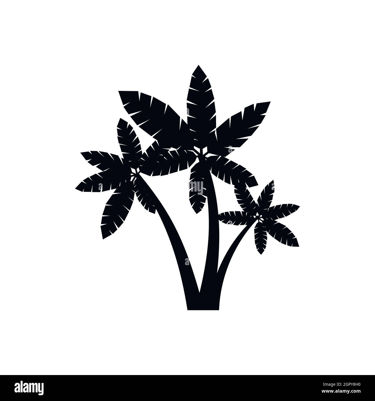 Three simple black white Cut Out Stock Images & Pictures - Alamy