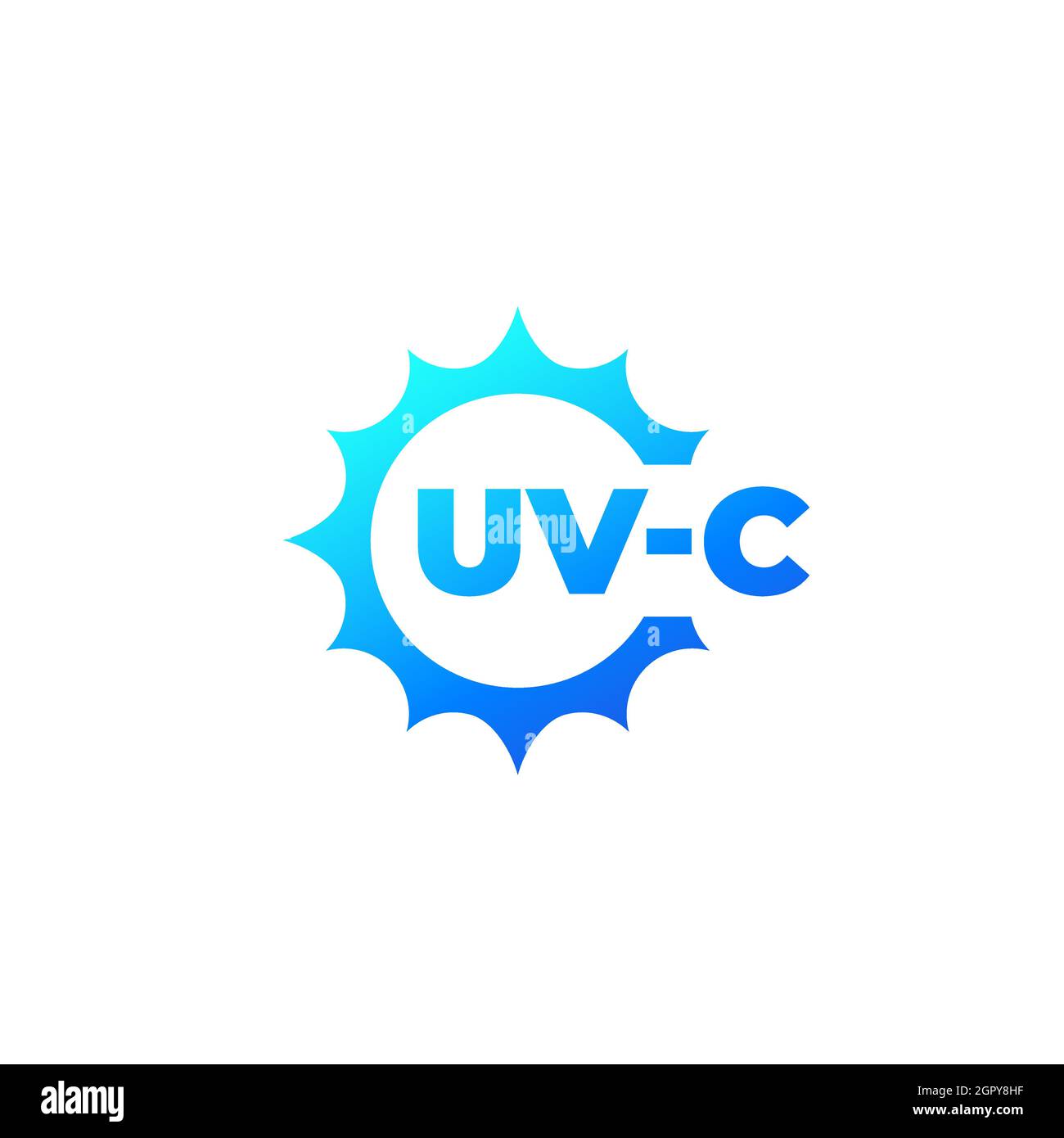 UV-C light, uv disinfection icon Stock Vector Image & Art - Alamy