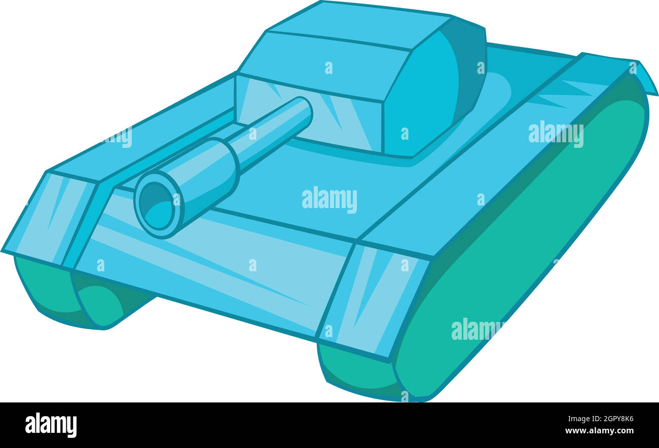 Tank icon, cartoon style Stock Vector Image & Art - Alamy