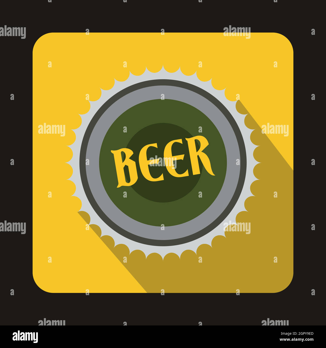 Bottle beer bar Stock Vector Images - Alamy