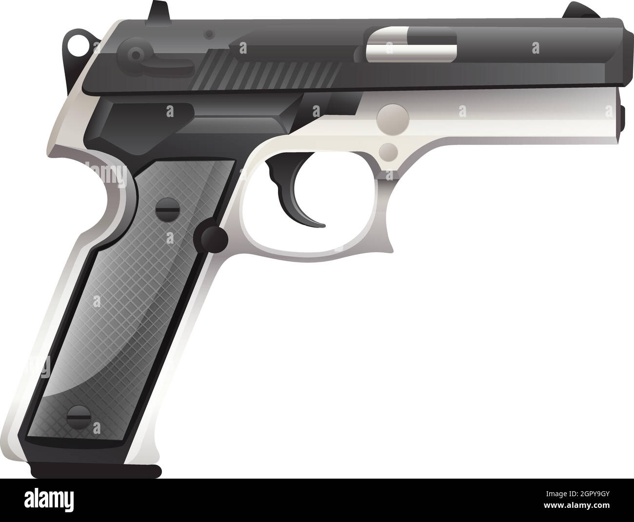 Very Pistol Stock Vector Images - Alamy