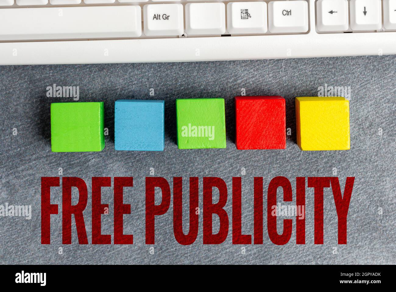 Handwriting text Free Publicity. Business overview Promotional ...