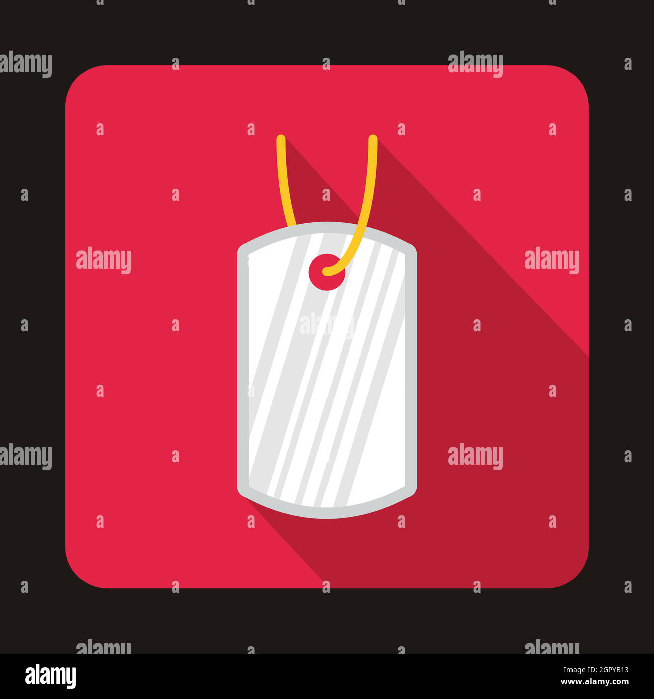 Army badge icon, flat style Stock Vector Image & Art - Alamy