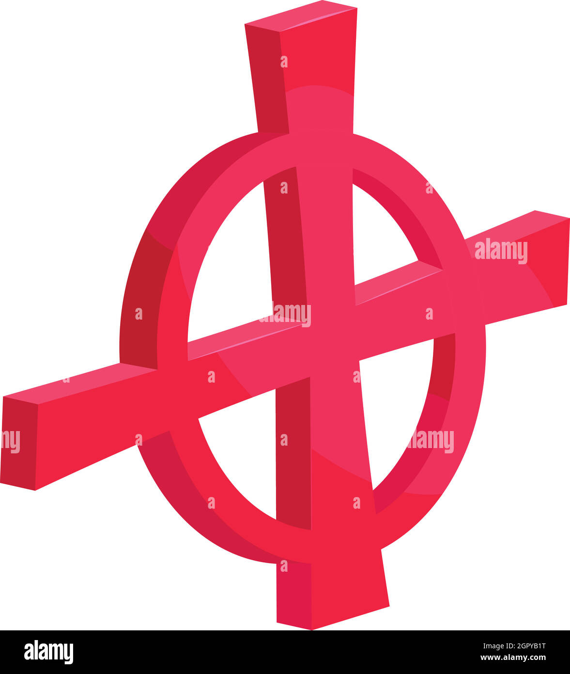 Target icon, cartoon style Stock Vector Image & Art - Alamy